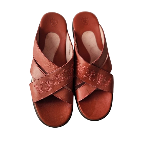 Ariat | Shoes | Ariat Crossstrap Leather Sandals | Poshmark